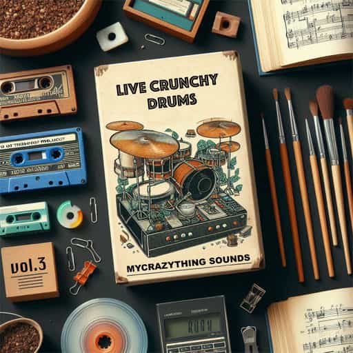 Live Crunchy Drums vol.3: samples, sound and loops download | MuseHub